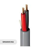 Belden 4200ULW.00305 2x16 AWG BC Cable de audio, LSZH, CCA, Gris, 305m